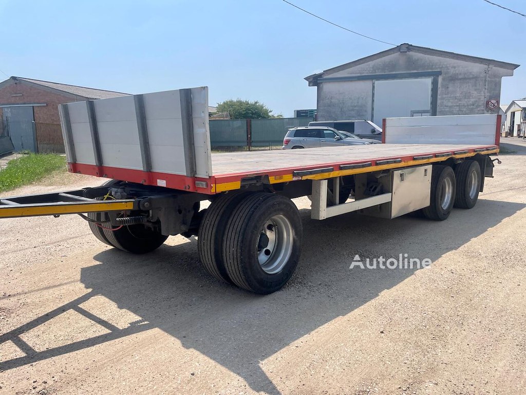 Zorzi 26 R 073 CASSONE FISSO prikolica sa ravnom platformom