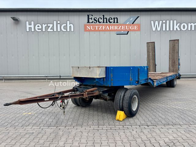 MUELLER-MITTELTAL T20 Anhänger | 8,65m*SAF*Zwillingsreifen* ~910 prikolica sa niskom platformom