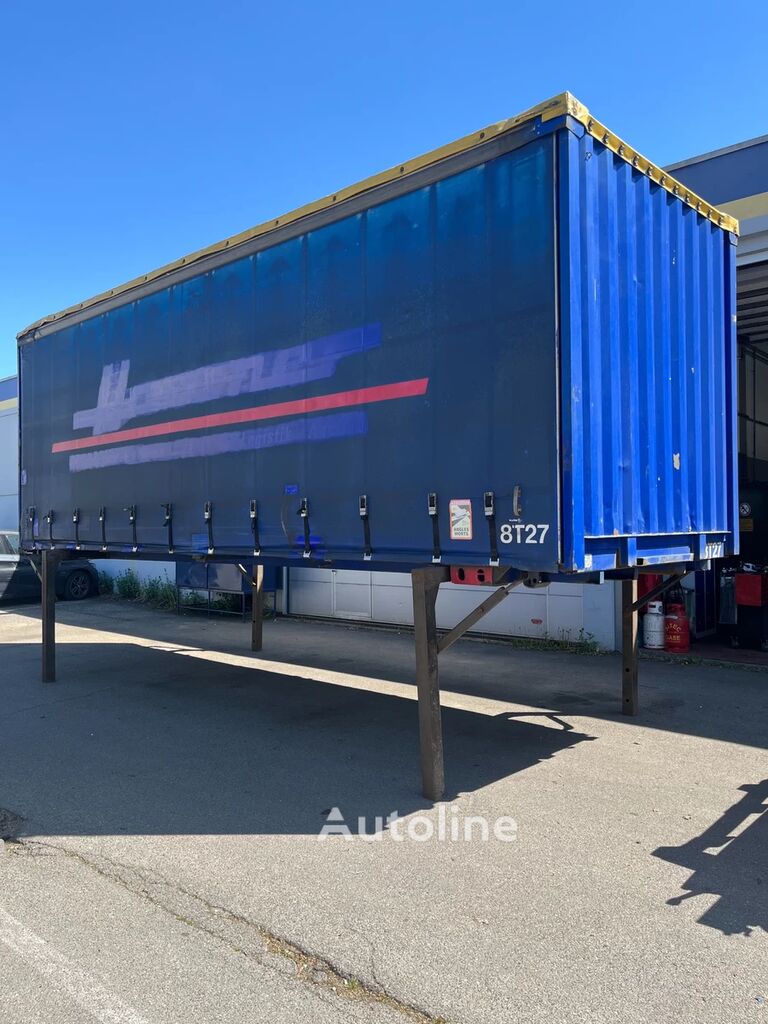 Krone 25 x Planen Wechselbrücke Tautliner EDSCHA prikolica sa kliznom ceradom
