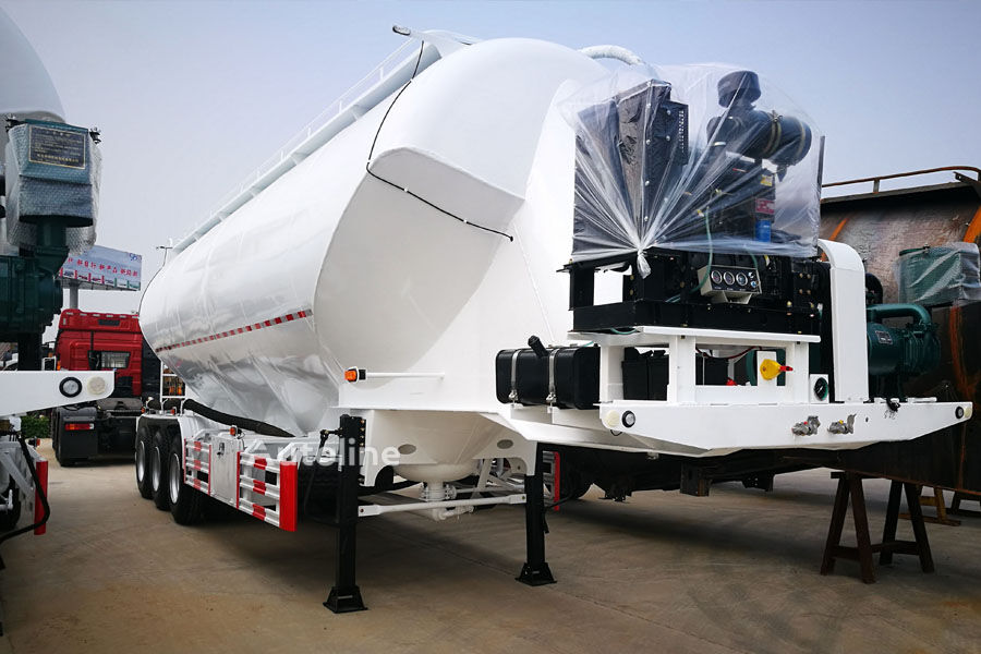 Novi Wheat Flour Tanker Trailers for Sale prikolica cisterna za prevoz hrane