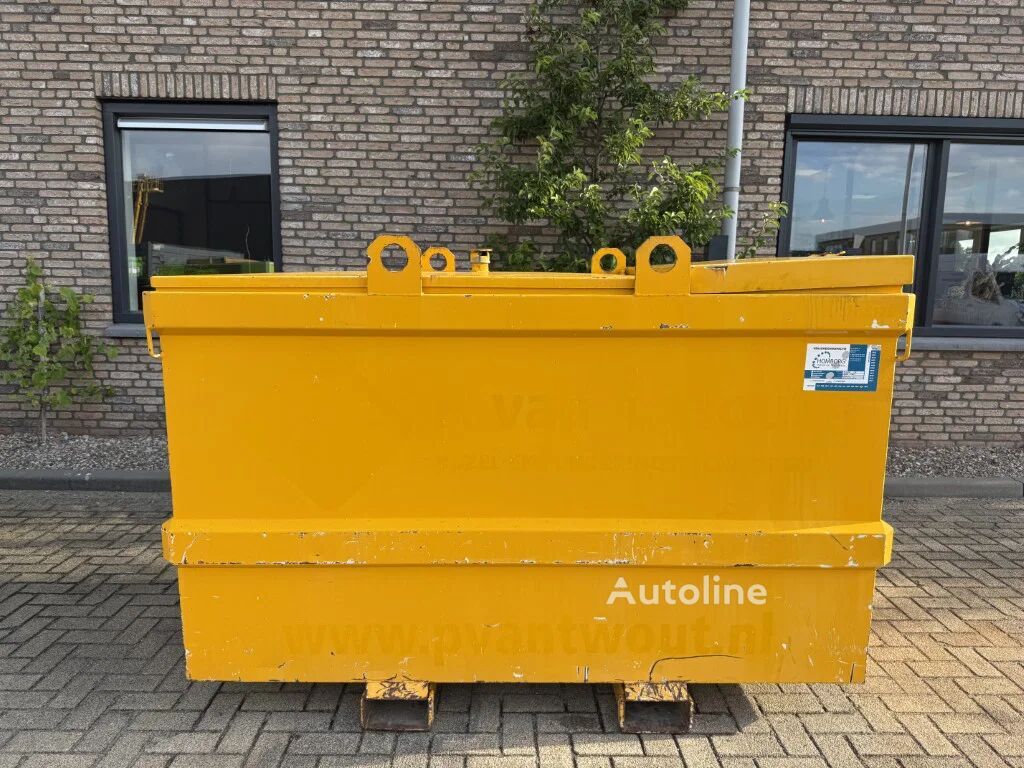 Tolsma 2000 liter IBC Dieseltank Fuel Tank 230 Volt Pompset Handpomp rezervoar za skladistenje goriva