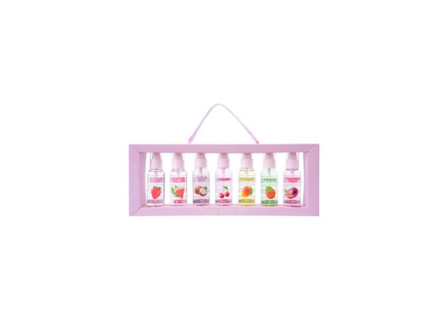 Sprej za telo set 7 - Fruity, 60 ml