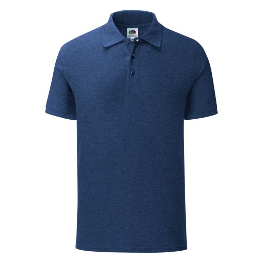 FRUIT OF THE LOOM ICONIC POLO MUŠKA POLO MAJICA KRATKIH RUKAVA PEPELJASTO TEGET, L