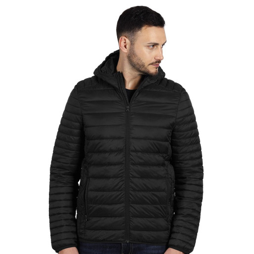 RINO HOODY, JAKNA SA KAPULJAČOM, CRNA