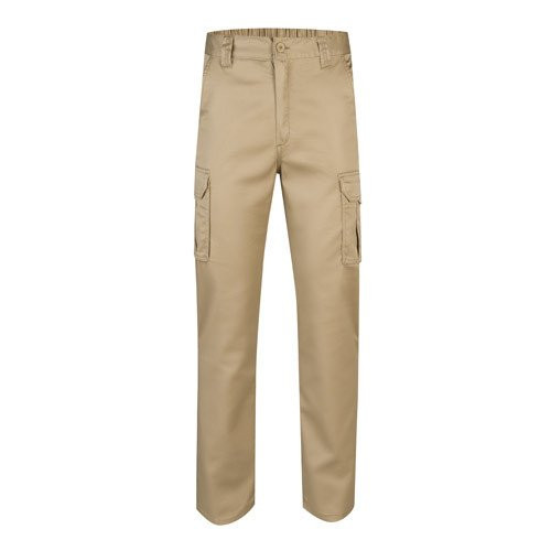VL PAN. RASTEGLJIVE PANTALONE SA VIŠE DŽEPOVA (290G/M²), OD PAMUKA (46%), EME (38%) I POLIESTERA (16%)