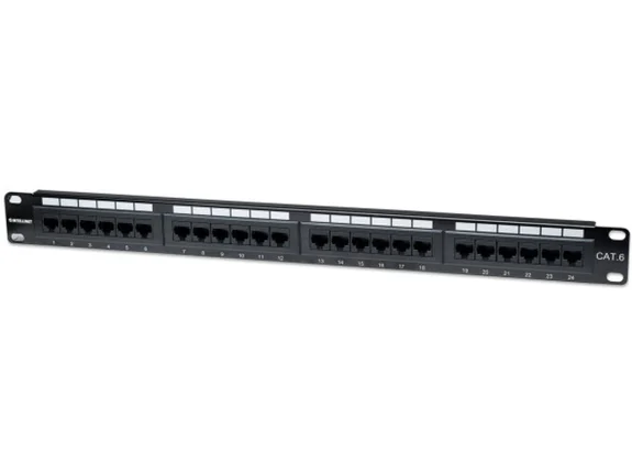 Manhattan Patch panel 19" 1U Cat6 24 port