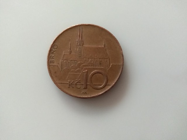 10 kruna Češka, 2010.