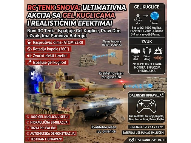 ULTIMATIVNA akcija se kuglicama i realističnim efektima