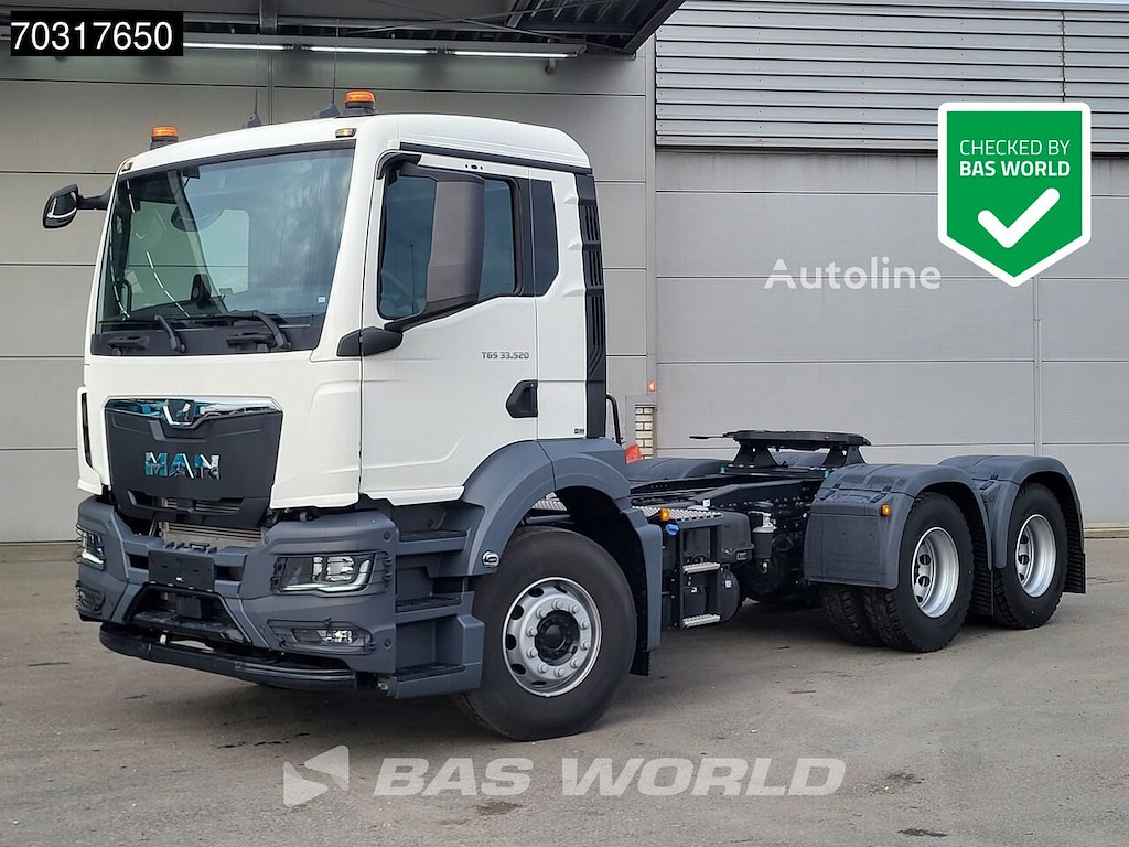 MAN TGS 33.520 TGS 6X4 NEW! NN Automatic Full-Steel PTO Euro 6 tegljač
