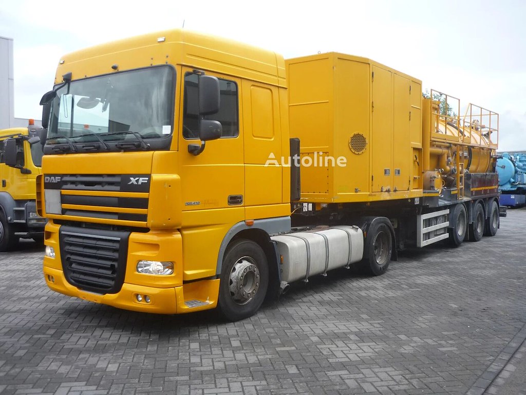 Renders ROC 16.30 Droge stoffen oplegger Met DAF XF tegljač + cisterna za prevoz cementa