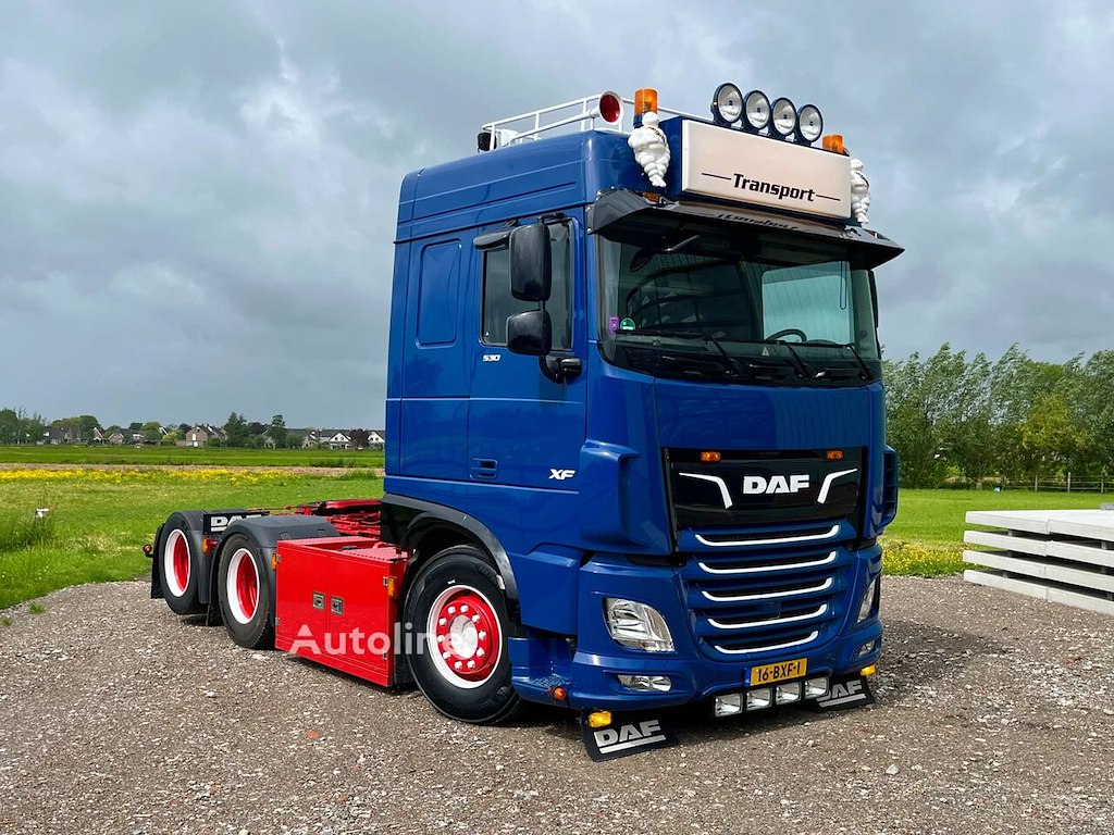 DAF XF 530 FTS Manual 16x Intarder Hydrauliek tegljač