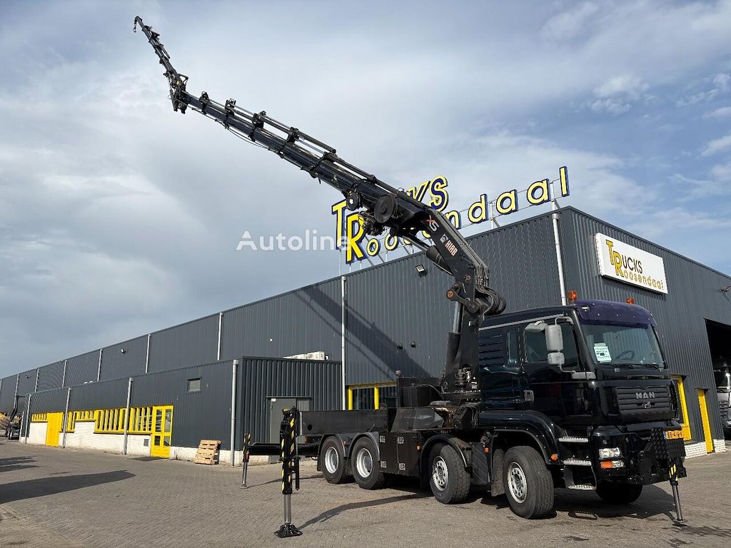 MAN TGA 41.430 + HIAB 800 E-6 JIB 170 X-5 +JIB + WINCH + 8X4 + REMOT tegljač