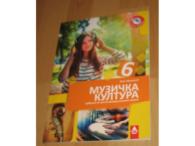 6. MUZICKA KULTURA 6 BIGZ MUZICKO + CD