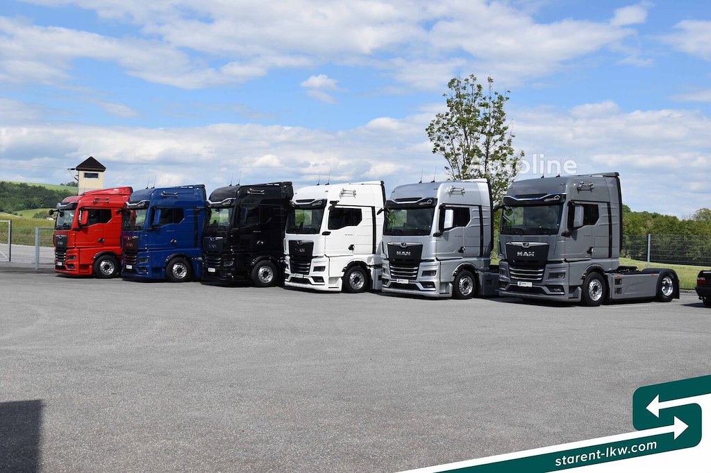 MAN TGX 18.520 LL Low Deck Hubsattelkupplung Retarder Vollluftfederu tegljač