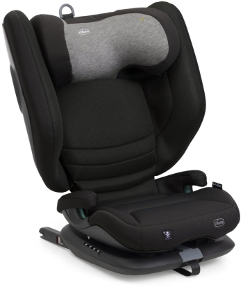 Chicco Fold&Go S Isize auto sedište za decu 100-150cm Posh Black
