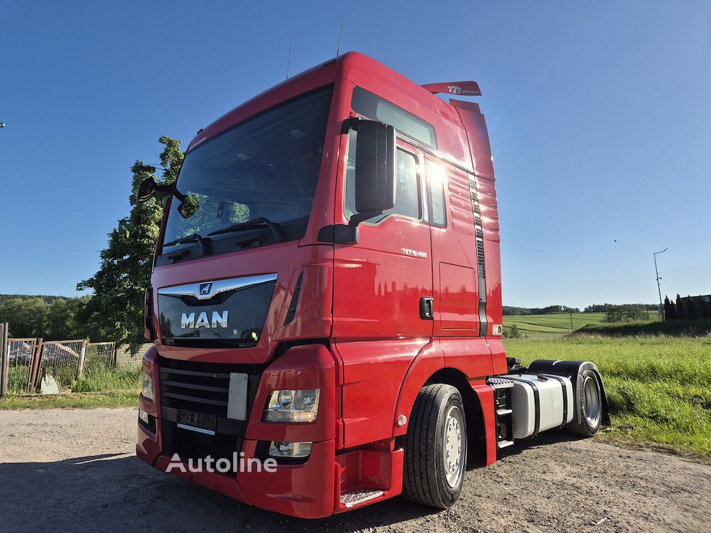 MAN TGX MEGA 18.460 from GERMANY one owner CLEAN TRUCK RETARDER tegljač