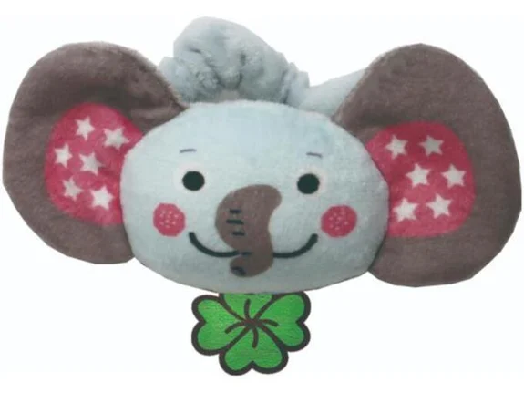 Biba Toys Zvečka sa trakom za ruku Slonče
