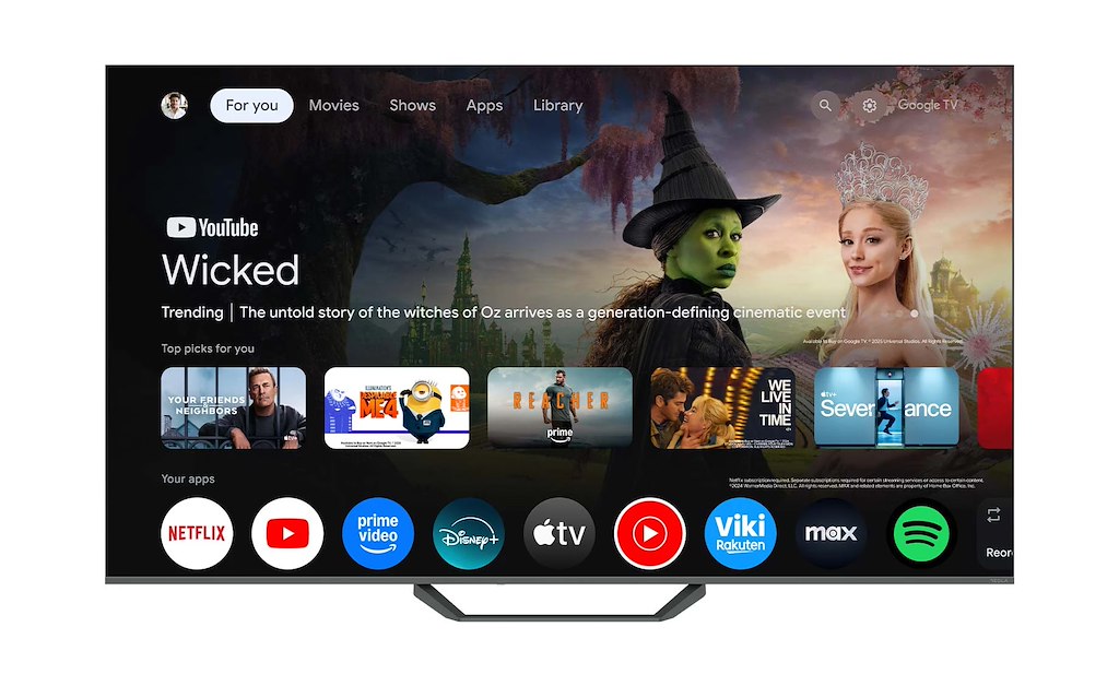 Tesla Q75E655GUS (75"/189cm) 4K UHD QLED Google Smart TV Dolby Vision