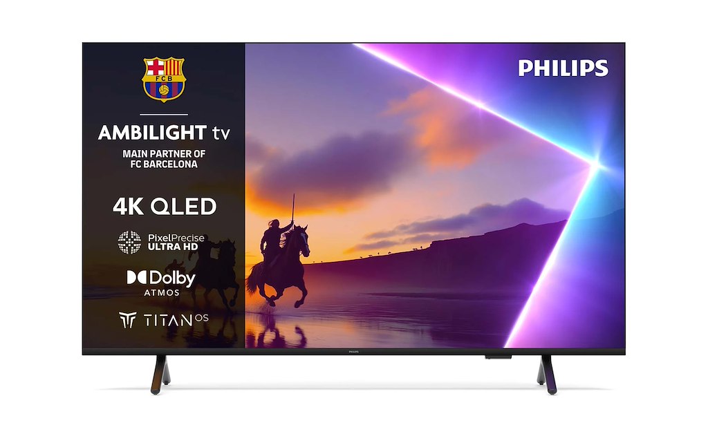 Philips 55PUS8510/12 (55"/139cm) 4K UHD QLED Ambilight Titan Smart televizor