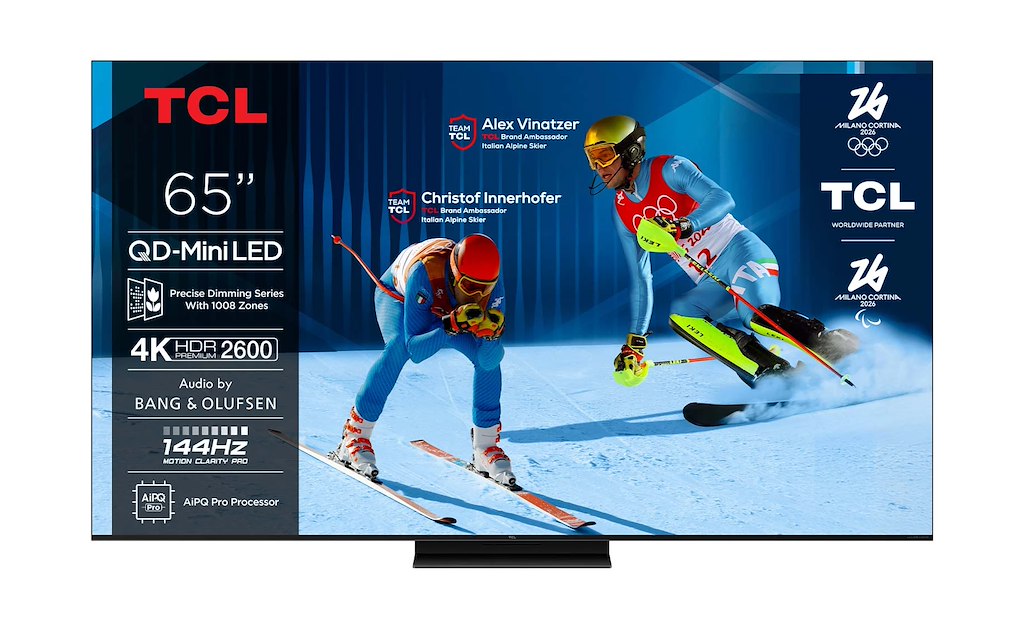TCL 65C7K (65"/164cm) 4K UHD QLED Mini LED 144Hz Gaming Google Smart TV