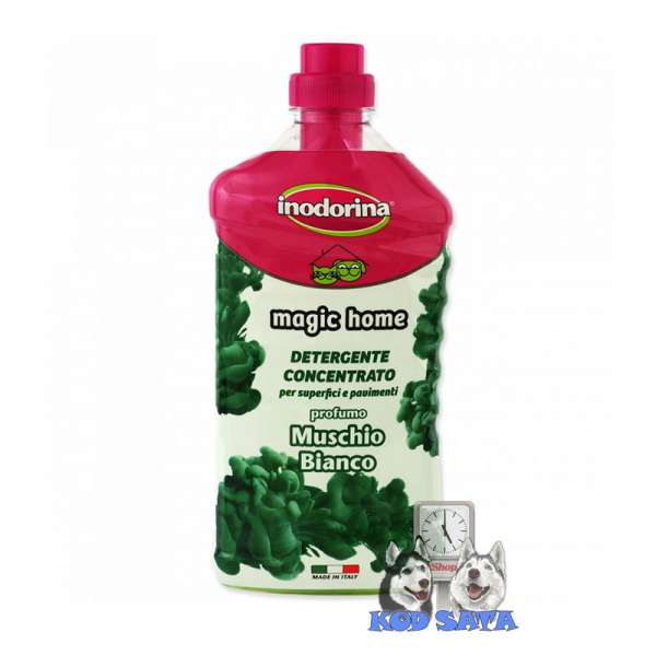 Inodorina Magic Home Sredstvo Za Čišćenje Podova Beli Mošus 1l