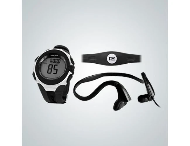 Ready2Sport R2 Fitness Starter Kit Slusalice i Sat za Trcanje Sive