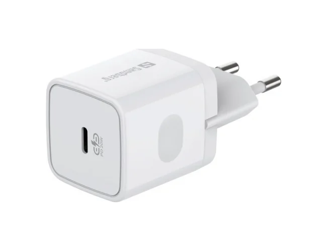 Sandberg PD 20W 341-42 USB-C kućni punjač beli