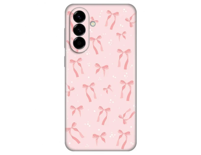 Red Silikonska Print maska za mobilni telefon Samsung A57 5G roze sa mašnicama
