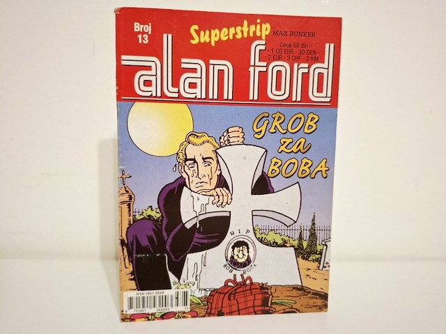 Alan Ford Grob za Boba Superstrip broj 13