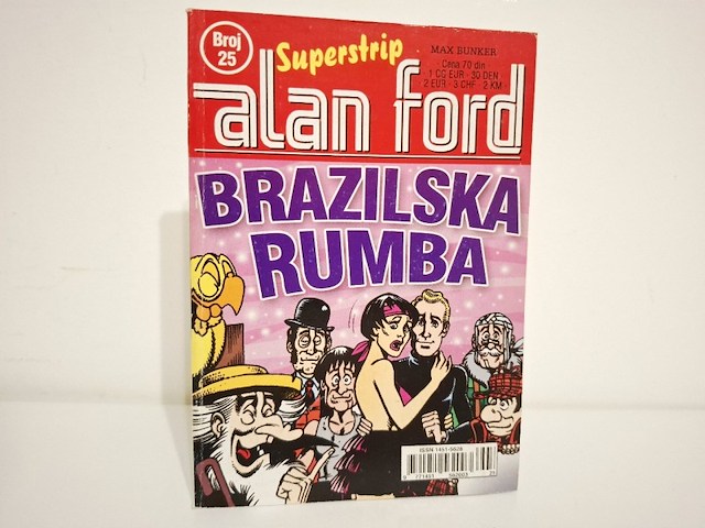Alan Ford Brazilska rumba Superstrip broj 25