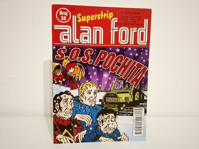 Alan Ford S.O.S Pochita Superstrip broj 38