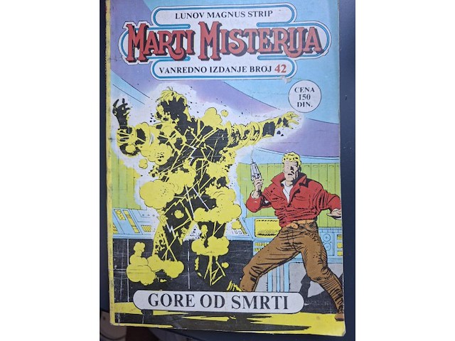 Marti Misterija, broj 42 - Gore od smrti - DNEVNIK