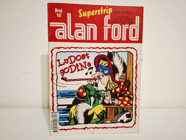 Alan Ford Ludost godine Superstrip broj 10