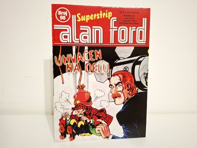 Alan Ford Uhvaćen na delu Superstrip broj 98