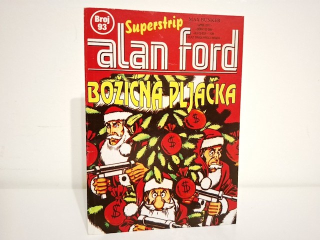 Alan Ford Božićna pljačka  Superstrip broj 93