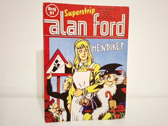 Alan Ford Hendikep Superstrip broj 91