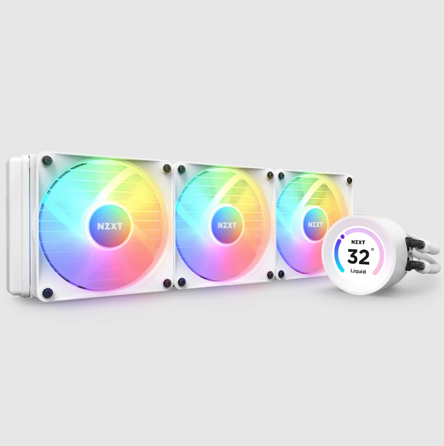 NZXT Kraken Elite 360 RGB (RL-KR36E-W1) vodeno hlađenje belo