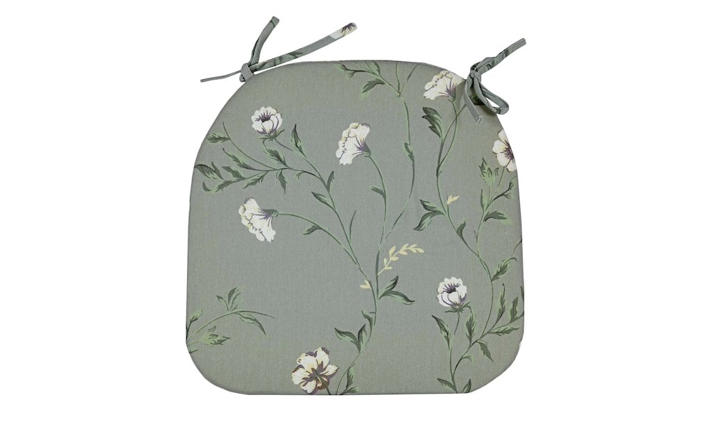Jastuk za stolicu Flowers 40x41cm zeleni