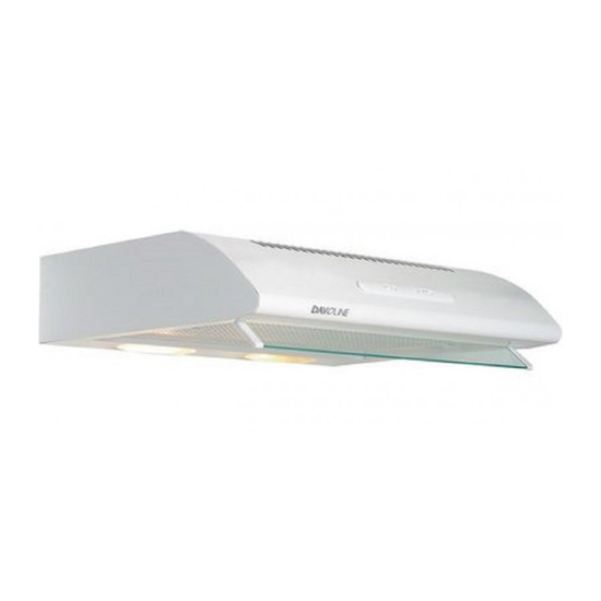 Aspirator Davoline Olympia 050W 1M, 252m3/h, 50 cm, Bela boja