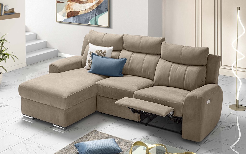 Ugaona garnitura POSITANO electric recliner