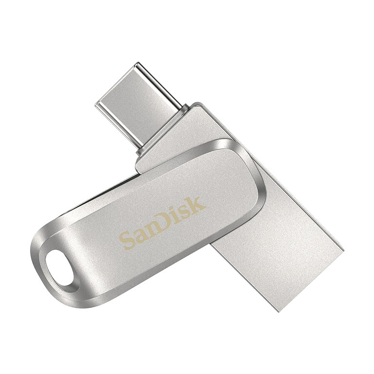 SanDisk 32GB Dual Drive Ultra Luxe (SDDDC4-032G-G46) USB flash memorija sivi