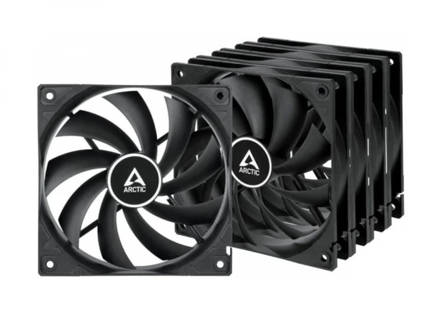Ventilatori ARCTIC F12 Value Pack black 5 kom (120*120*25)