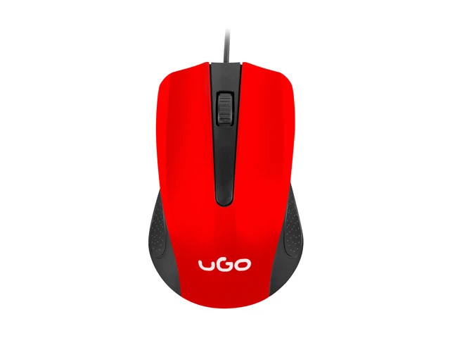 Ugo UMY-1214 optički miš 1200dpi crveni