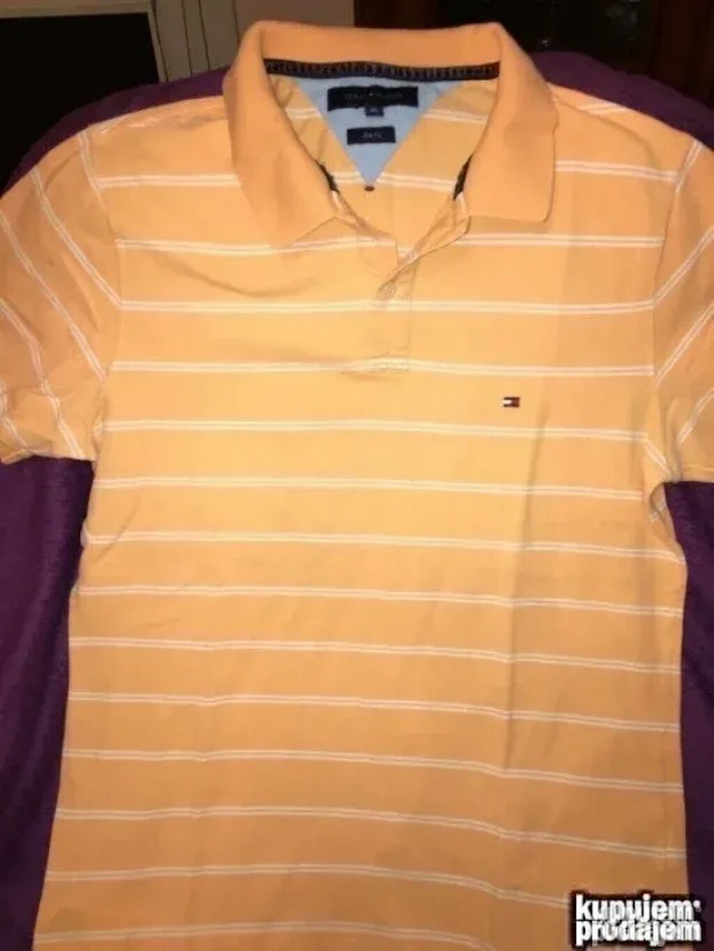 Original Tommy Hilfiger majica L 100% cotton Ramena 47cm duzina