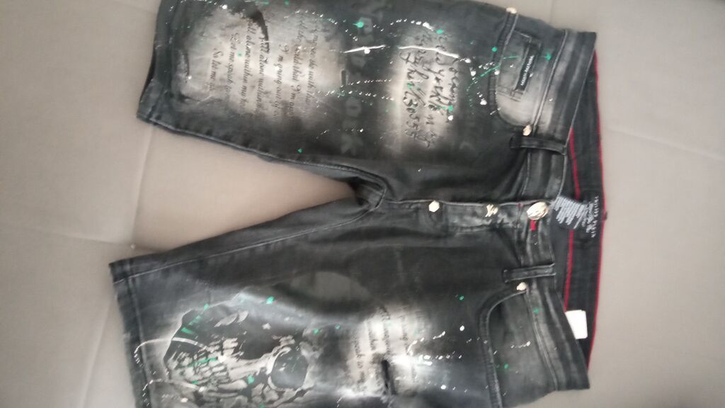 Philipp Plein original muške kratke farmerke