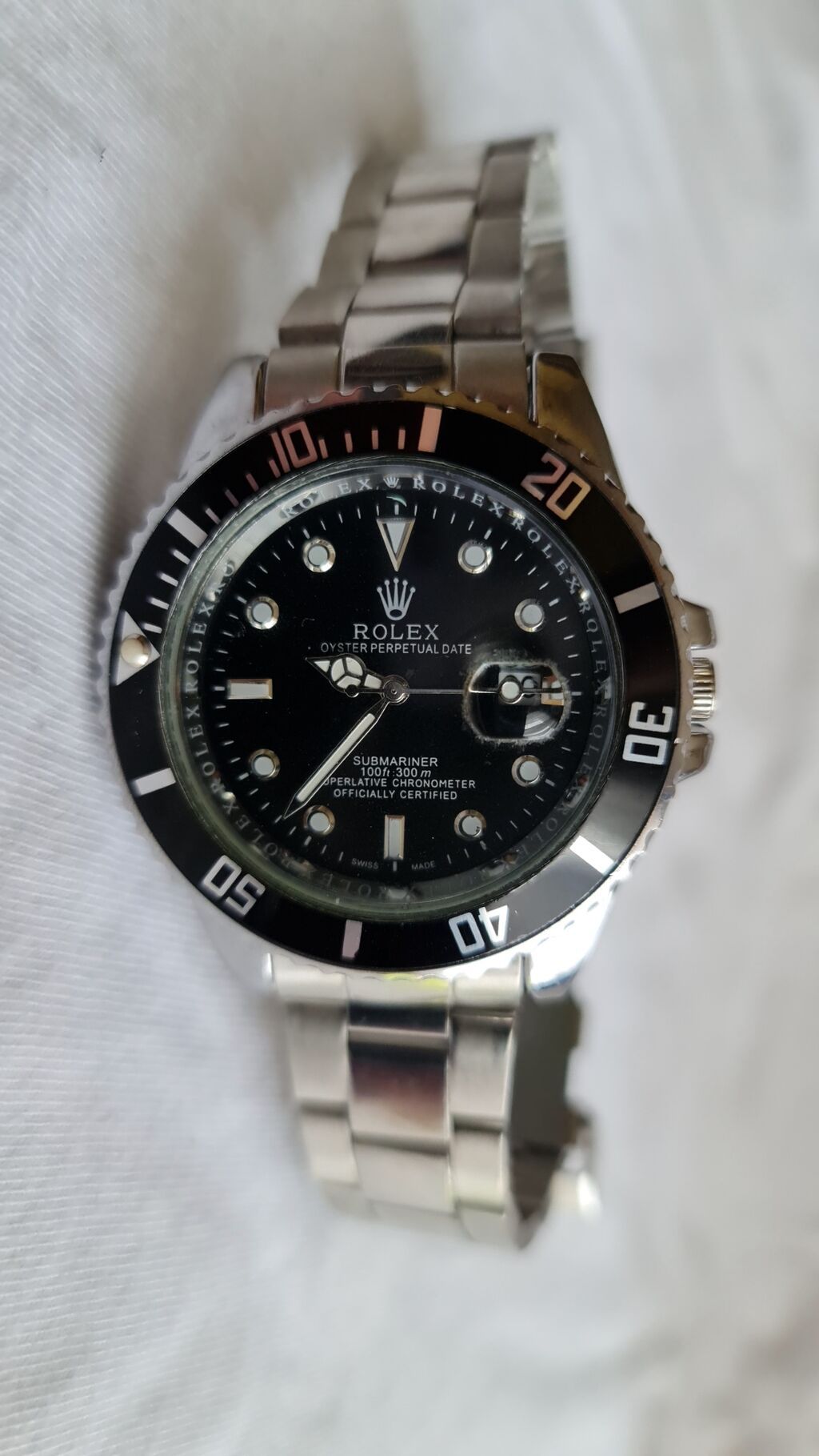 Rolex Submariner – automatski ronilački sat - Model sa crnim