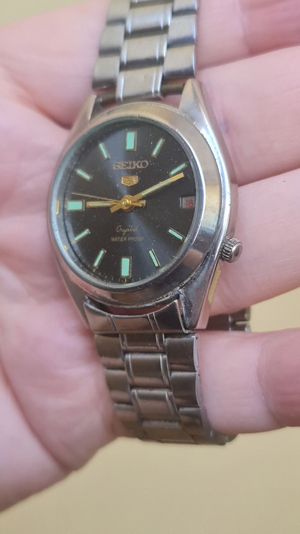 Seiko 5 Crystal – vodootporni ručni sat - Brend/model: Seiko 5