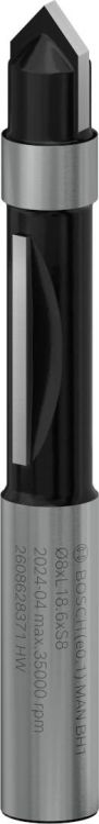 Bosch kopirno glodalo 8 mm, D1 8 mm, L 19 mm, G 66 mm - 2608628371