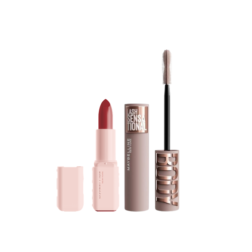 Maybelline New York Lash Sensational Body maskara + Maybelline New Yorkruž za usne blind date 107