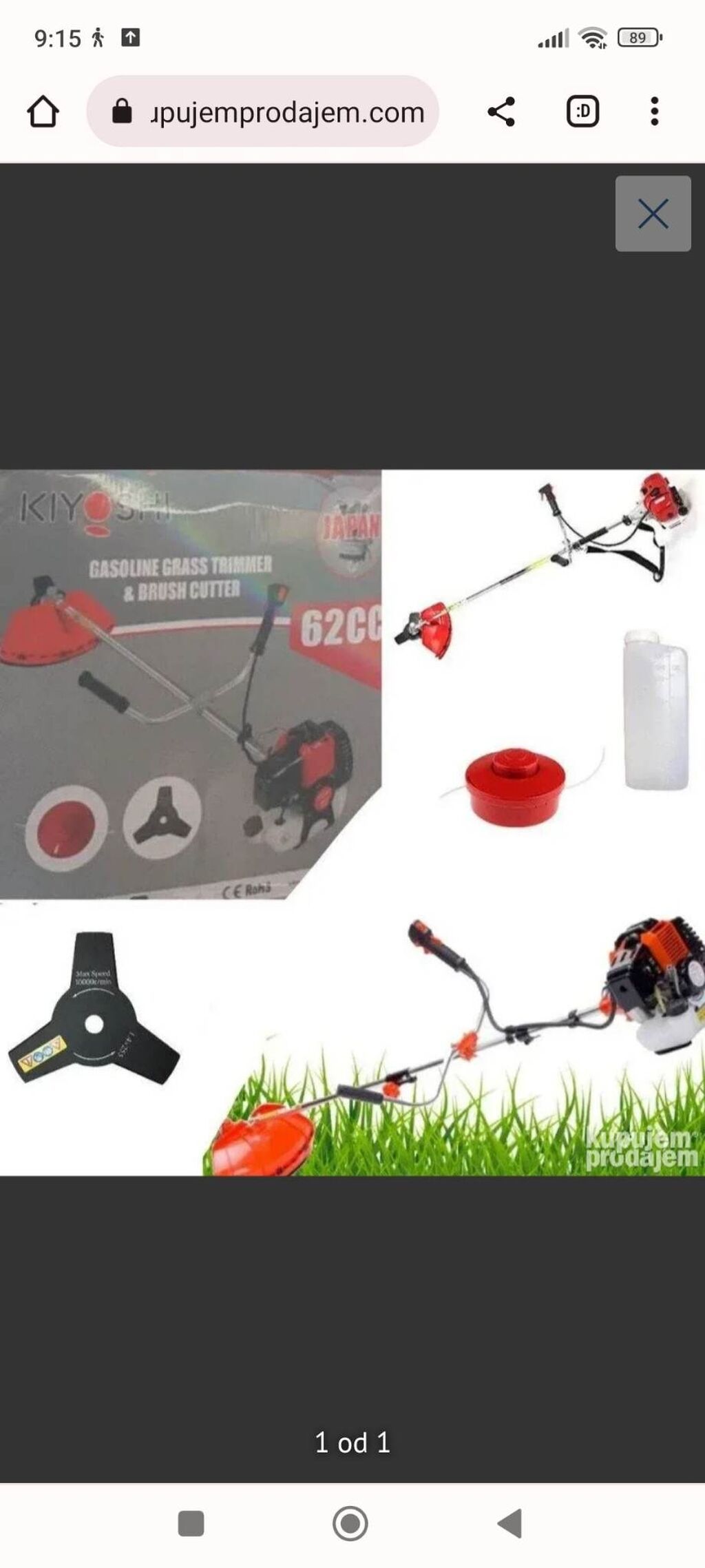 Kyoshi trimer je nov u originalnom pakovanju. Dugo je u prodaji